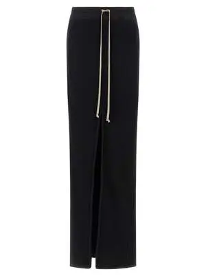 Rick Owens Long Skirt - Black