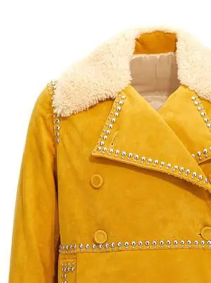 WALES BONNER Suede Jacket
