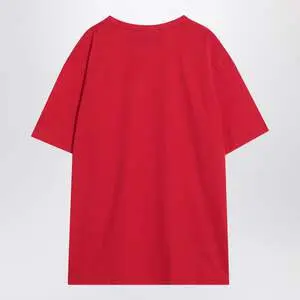 Valentino Garavani T-shirt With Le Chat De La Maison Print - Red