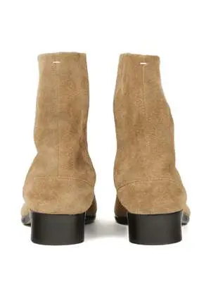 MAISON MARGIELA 30mm Tabi Ankle Boots - Brown