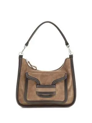 Pierre Hardy Alpha Day Miss Leather Shoulder Bag - Brown