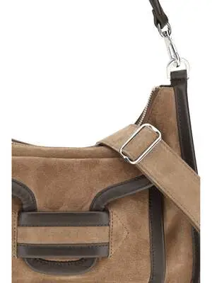 Pierre Hardy Alpha Day Miss Leather Shoulder Bag - Brown