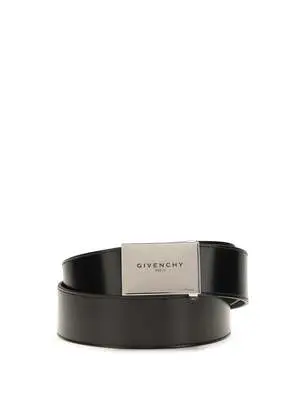 Givenchy Reversible Leather Belt - Black
