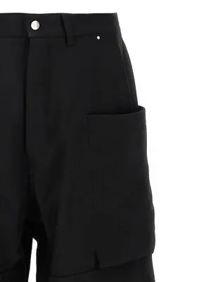 Rick Owens Stefan Cargo' Pants - Black