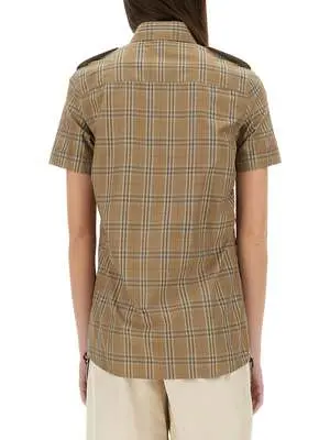Burberry Cotton Check Shirt