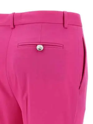 Versace Stretch Wool Flared Trousers
