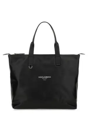 Dolce & Gabbana Medium Shopping Bag - Black