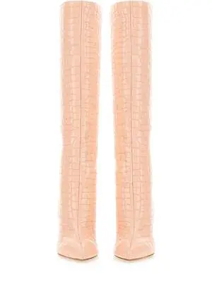 Paris Texas Leather Boot - Pink