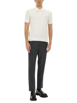 Dolce & Gabbana Polo With Logo - White