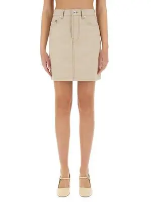 Burberry Denim Skirt