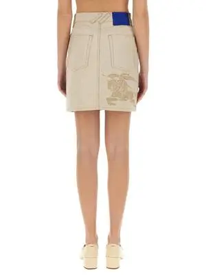 Burberry Denim Skirt