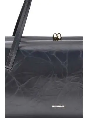 JIL SANDER Small Goji Pillow Shoulder Bag - Black