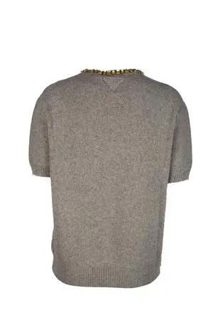 Prada Embellished Knitwear