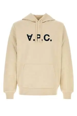 A.p.c. Sand Stretch Cotton Sweatshirt - Brown