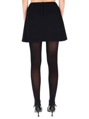 Dolce & Gabbana Double Crepe Basque Skirt