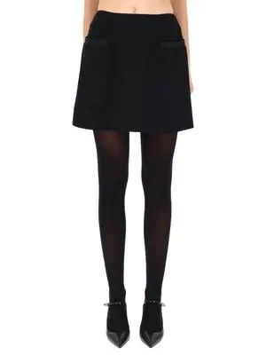 Dolce & Gabbana Double Crepe Basque Skirt