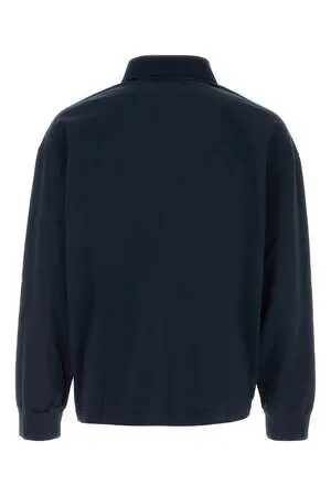 A.p.c. Navy Cotton Oversize Alexis Polo Shirt