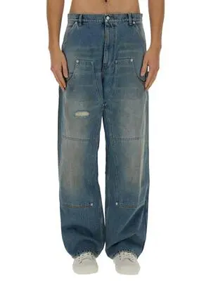 Moschino Wide-leg Jeans - Blue