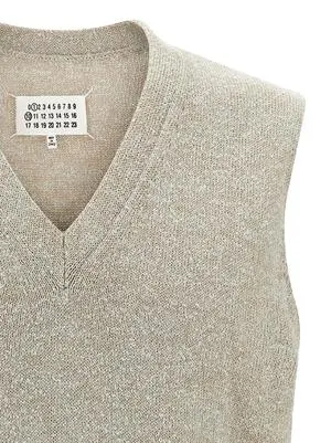 MAISON MARGIELA Bouclé Knit Vest