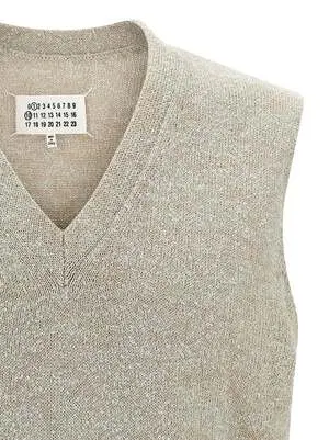 MAISON MARGIELA Bouclé Knit Vest