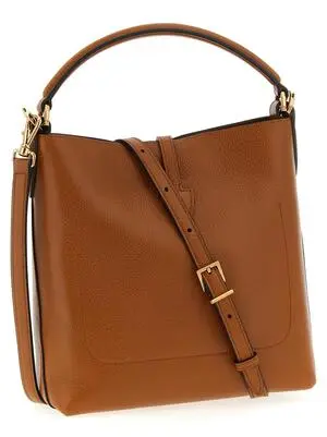 TOD'S T Timeless' Mini Bucket Bag - Brown