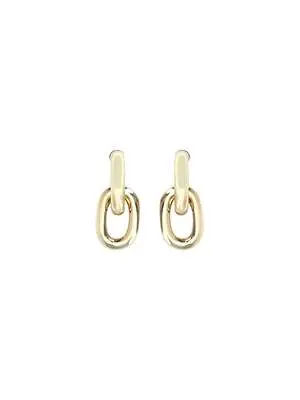 Rabanne Double Xl Link Earrings - Gold