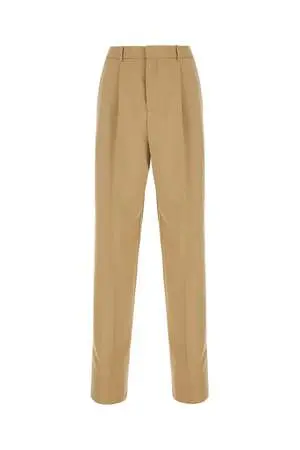 Saint Laurent Tailored Pleated Trousers - Multicolor