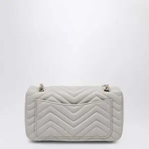 Gucci Gg Marmont Medium Light Grey Shoulder Bag