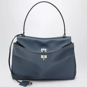 Balenciaga Rodeo Medium Light Smooth Calfskin Bag - Blue