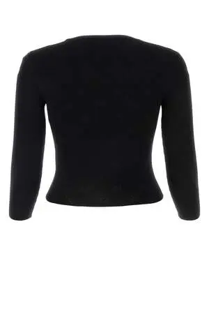Balenciaga Wool Blend Sweater - Black
