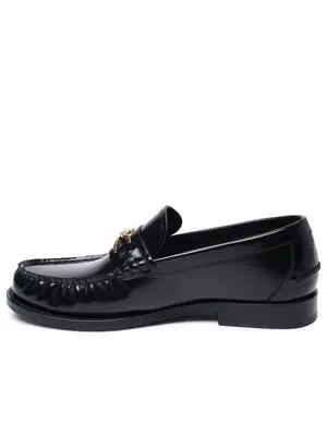 Versace Leather Loafers