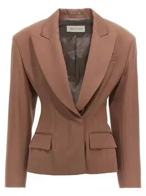 Dries Van Noten Bohana' Blazer - Brown