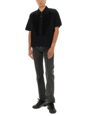 Alexander McQueen Polo Shirt Ceremonial Boxy