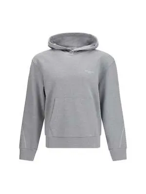 Givenchy Givenchy Men Cotton Hoddie Gray