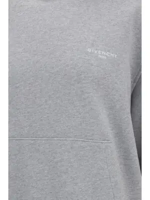 Givenchy Cotton Hoddie - Gray