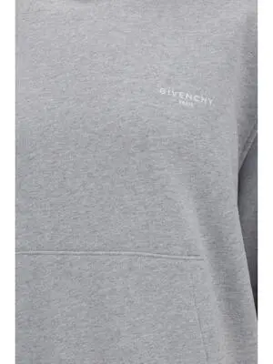 Givenchy Cotton Hoodie - Gray