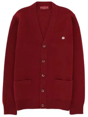 Gucci Cardigan With Logo - Multicolor