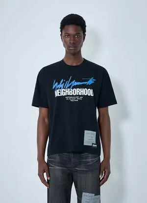 Yohji Yamamoto X Neighborhood Cotton T-shirt - Black