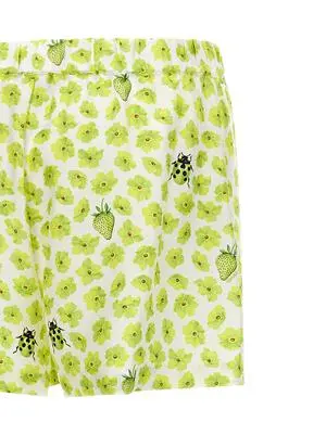 Versace Strawberry Garden' Shorts
