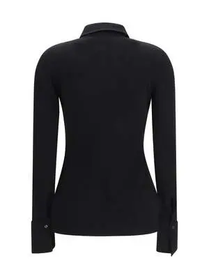 TOTEME Viscose Shirt With High Cuffs
