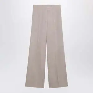 Max Mara Long Silk Trousers - Pink