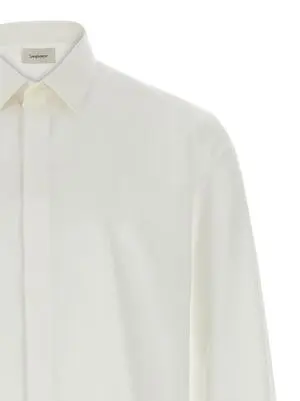 Saint Laurent Cotton Shirt - White