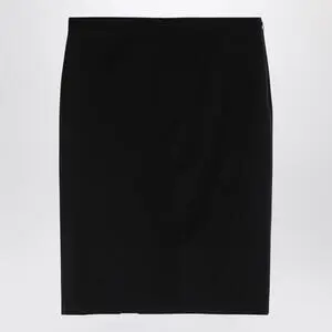 Givenchy Wool Skirt With Metal Button 4g