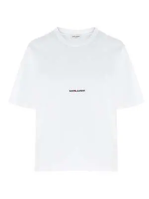 Saint Laurent Rive Gauche' T-shirt - White