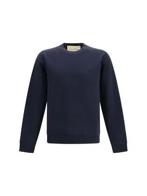 Valentino Garavani Cotton Sweatshirt - Blue