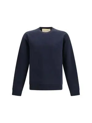 Valentino Garavani Cotton Sweatshirt - Blue