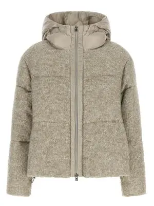 Herno Feather Padded Jacket - Cream