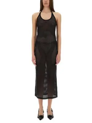 COURREGES Holistic Long Dress - Black
