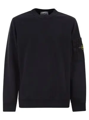 Stone Island Crew Neck Sweatshirt - Blue