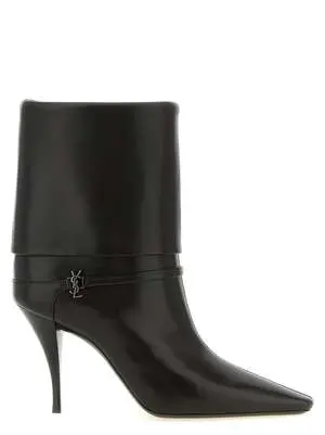 Saint Laurent Niki' Ankle Boots - Brown